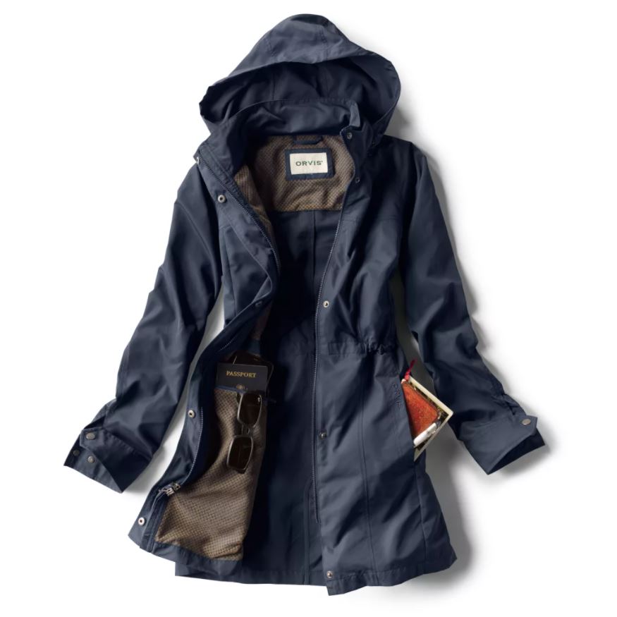 Women's Orvis Pack-and-Go Jacket | Polyester, Water-resistant – Outdoor ...
