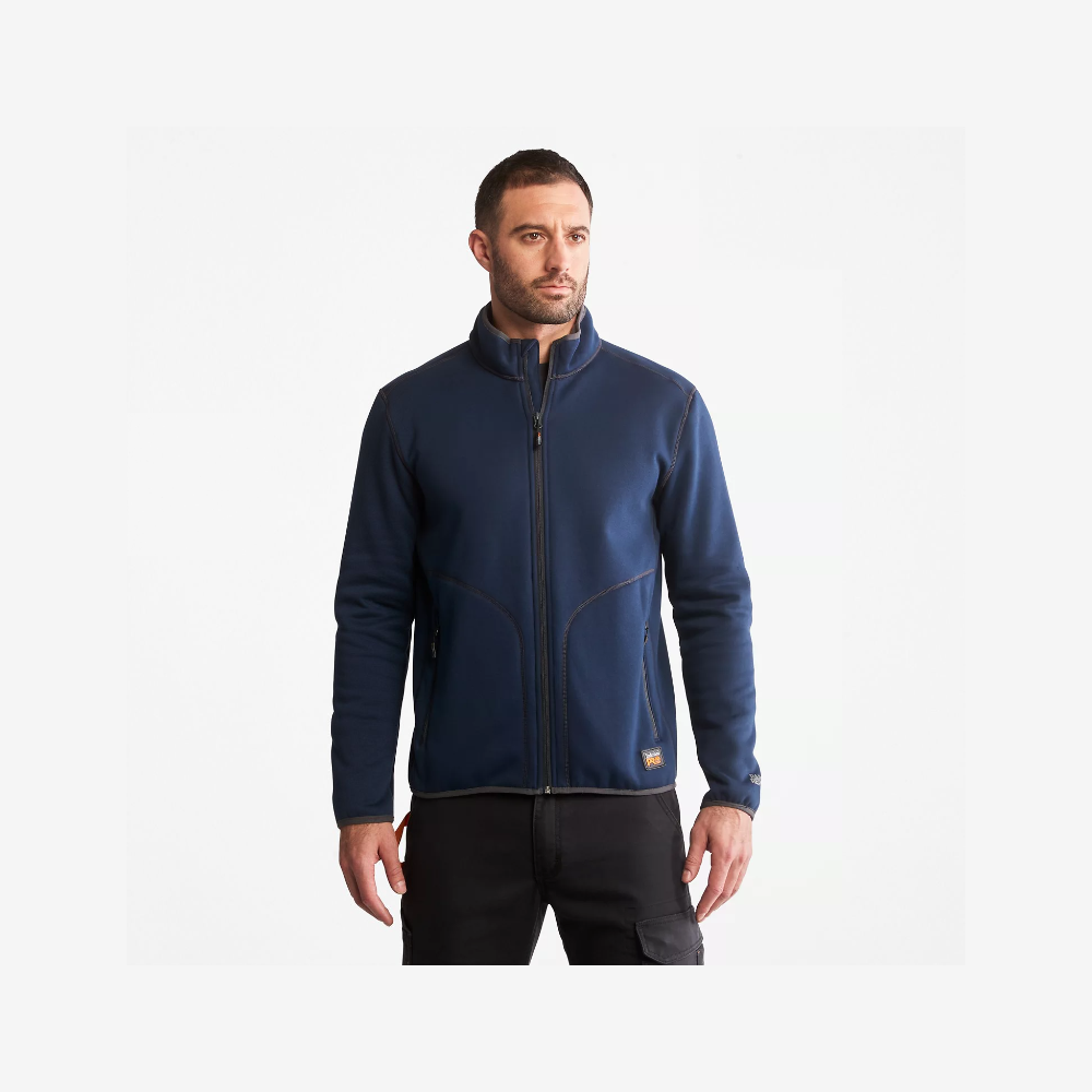 Men's Ballast Mid-Layer Fleece Jacket l Cotton, Polyester, Zipper ...